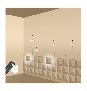 Lighting panels as a new trend in interior design - FORM AT WOOD