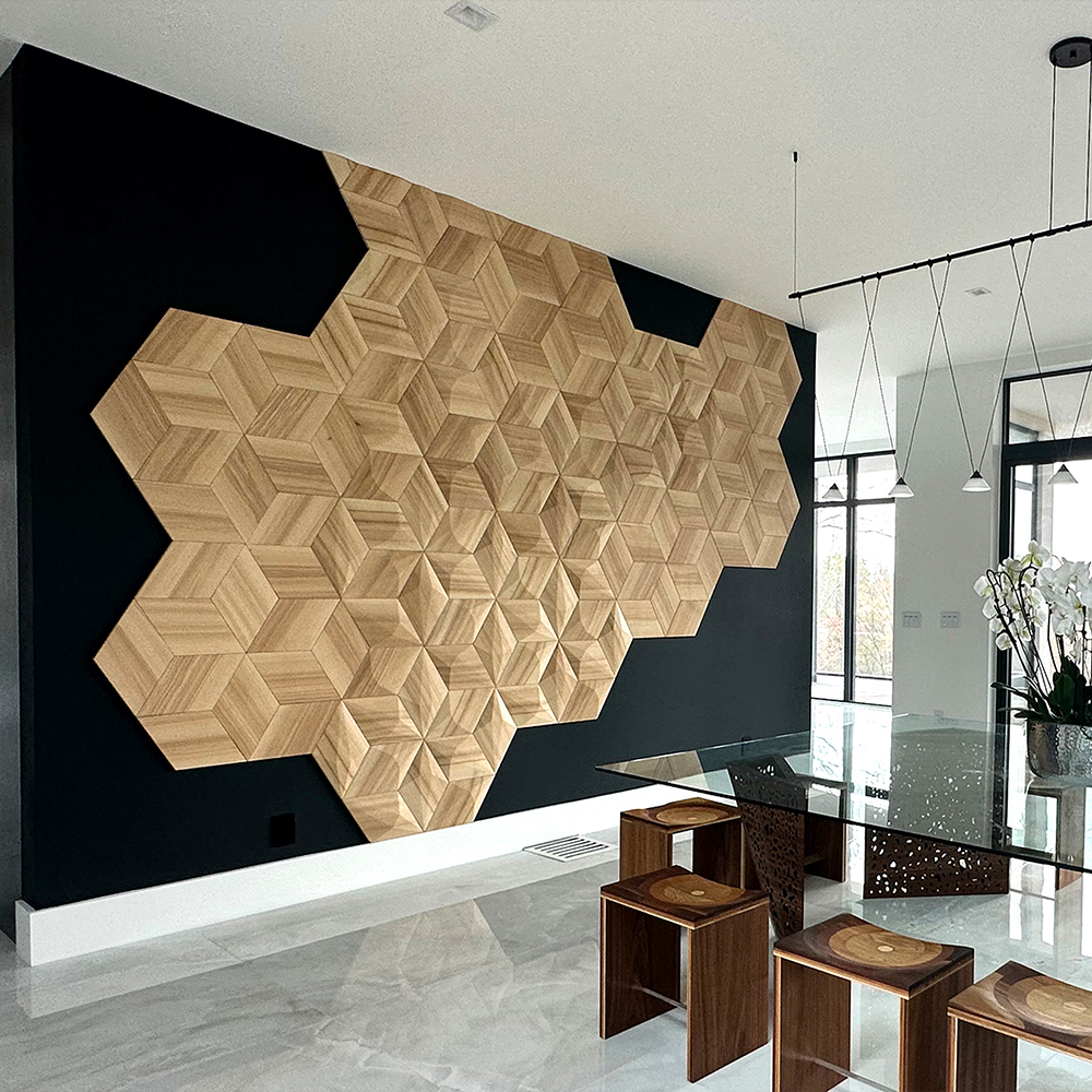 Decorative wood panels for walls – 5 real interiors that started with ...